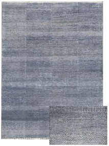 Hans Home | Ručně vázaný kusový koberec Diamond DC-MCN Medium blue/silver - 245x305