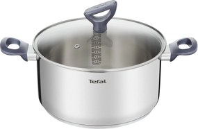 Kastrol tefal kastrol 24 cm + poklice daily cook g7124645