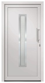 Vchodové dveře bílé 98 x 208 cm - Default Title