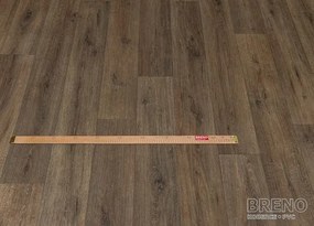 Breno PVC PRESTO PLUS Sherpa 543 – tmavé dřevo, šíře 300 cm