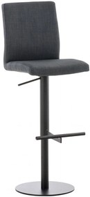 Bhm germany Barová židle Cadiz, textil, černá / tmavě šedá