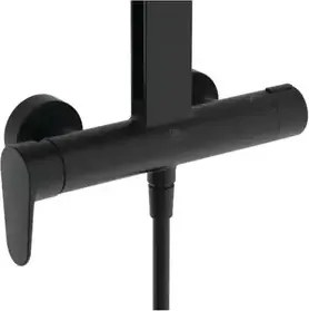 Ideal Standard - Sprchový set s baterií, 26x26 cm, 2 proudy, hedvábná