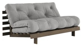 sofa ROOT by Karup - 160*200 cm carob (hnědá) + futon grey 746