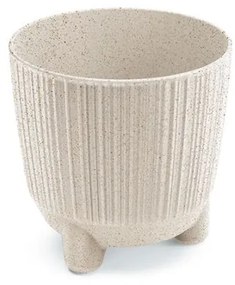 Květináč RYFOS N ECO WOOD ECO bílý matný