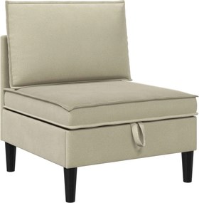 Sada nábytku do obývacího pokoje 5 ks Písková Textil 3413791