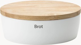 Chlebník's víkem z kaučukového dřeva Brot