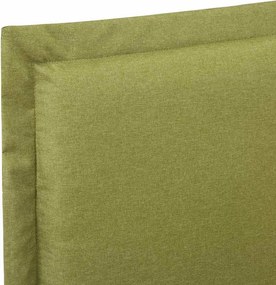 Rám postele zelený textil 90 x 200 cm 280996