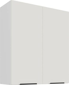 ARIA wh | horní skříňka 80 G-90 2F policová | 80 cm | VYSOKÁ | ANTI FINGERPRINT povrch | bílá