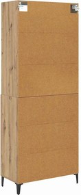 Vysoký bufet 2 ks dub artisan 69,5 x 34 x 180 cm 3403590