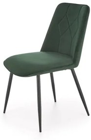 Halmar jídelní židle K539 barevné provedení tmavě zelená