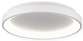 LED2 1271651D Bella Slim 48, kruhové stropní svítidlo 38W LED 3000K/4000K stmívatelné DALI, bílá, prům. 48cm