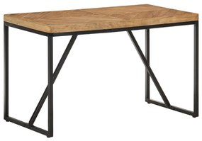 Jídelní stůl 120 x 60 x 76 cm masivní akácie a mangovník 323546