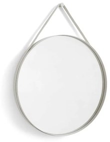 HAY Zrcadlo Strap Mirror 70cm, light grey