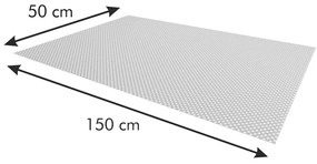 TESCOMA Protiskluzová podložka FlexiSPACE 150 x 50 cm, bílá