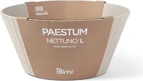BlimPlus Nettuno L moka grey / Mísa / průměr 25 cm / bez BPA
