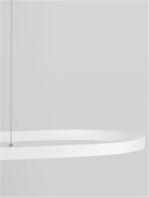 Závěsné LED svítidlo NOVA LUCE CUPPE 58W 3000K bílé 9345625