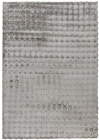 Kusový koberec Aspen 485 silver Kruh 200 cm průměr