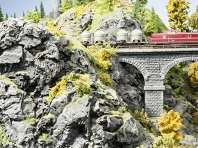 Noch Skalní stěna Čedič / Modelářský materiál / G, N, TT, H0 / od 14 l