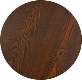 Bistro stolek tmavě hnědý 40 cm MDF 286416