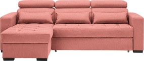 XXXLutz ROHOVÁ SEDAČKA, textil, korály Carryhome - Sedací soupravy - 000812006307