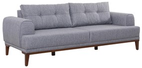 Hanah Home Třímístná pohovka BALERA šedá 223 cm