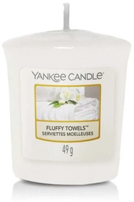 Yankee Candle - votivní svíčka Fluffy Towels (Nadýchané osušky) 49g