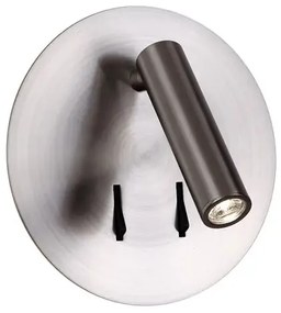 LED nástěnné svítidlo Faro chrom