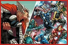 Trefl - Puzzle - Avengers: Obráncis světa / 2x 200 dílků / 41 x 27.5 c