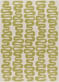 Světle zelený/krémový koberec 120x170 cm Flashy – Universal