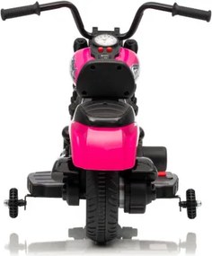 Elektrická motorka STAR růžová