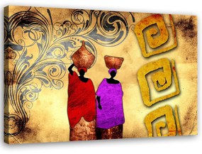 Gario Obraz na plátně Dvě africké ženy Rozměry: 60 x 40 cm