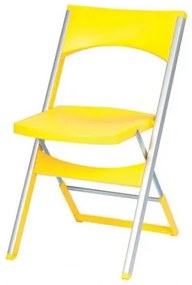 Gaber Plastová sklopná židle COMPACT Barva plastu Gaber žlutá 02