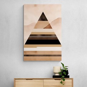 Obraz abstraktní tvary pyramida Varianta: 80x120