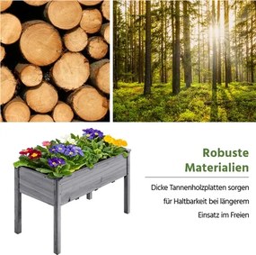 Vyvýšený záhon Yaheetech – výška 76 cm (256038994608)