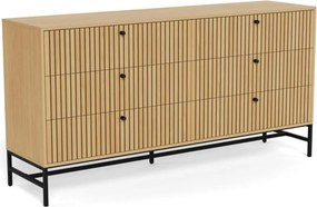 ACTONA Komoda ALBANY hnědá 157,9x40 cm
