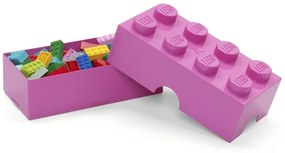 Lego® Růžový box na svačinu LEGO® Lunch 20 x 10 cm