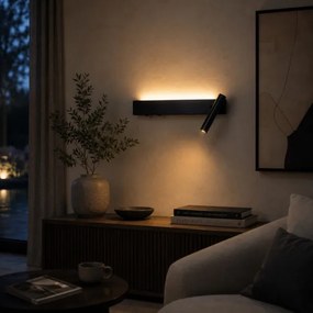 BRILAGI - LED Nástěnné bodové svítidlo ARLIX LED/3W/230V + LED/7W černá CRI 90