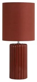 Searchlight EU22353OR - Stolní lampa GROOVE 1xE14/60W/230V burgundy