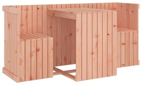 Balkonový set 2místný masivní dřevo douglasky - Default Title