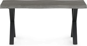 Konferenční stolek CT-F4312 GREY, mdf, šedá (120 x 60) cm přírodní