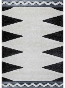 Kusový koberec Rangpur 65212 609 - krémový černý