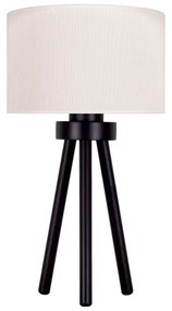 Duolla - Stolní lampa LYON 1xE27/15W/230V pr. 30 cm krémová