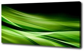 Wallmuralia Foto obraz canvas Zelené vlny pozadí 100x50