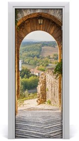 Fototapeta samolepící na dveře Toskánsko Itálie 85x205 cm