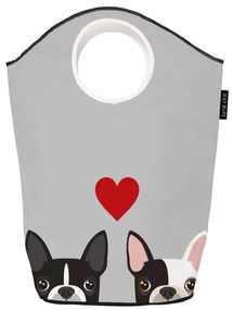 Koš na prádlo which frenchie in love (60l)