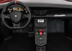 Dětské elektrické autíčko Lamborghini Aventador SV 24 V červené