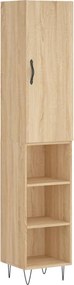 Skříň highboard dub sonoma 34,5 x 34 x 180 cm kompozitní dřevo 3199012