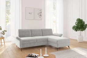 XXXLutz ROHOVÁ SEDAČKA, textil, světle šedá Sit & More - Sedací soupravy - 00014401614Q