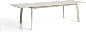 Kovový zahradní jídelní stůl 100x205 cm Brela – Kave Home
