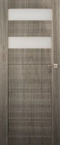 Interiérové dveře vasco doors SANTIAGO model 5 Průchozí rozměr: 70 x 197 cm, Orientace dveří: Levé dveře, Dekor: Ořech columbia